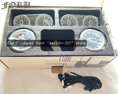 6PCS Round A/C Air Condition Outlet Vent For E class W213 2017-21 ...