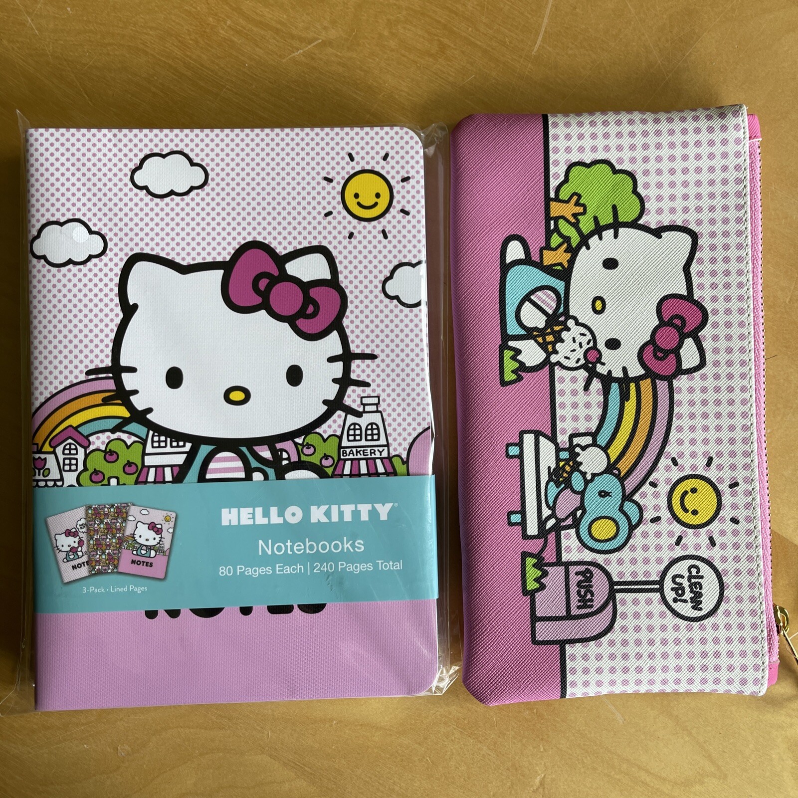 NWT Hello Kitty 3 Pack Notebooks 80 Pages Each/240 Pages Total And ...