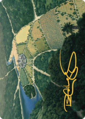 Gold Stamp Art Series RESTLESS PRAIRIE mtg Lost Caverns of Ixalan | eBay