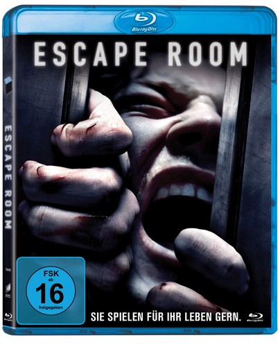 Escape Room Blu Ray Taylor Russell Logan Miller Adam Robitel