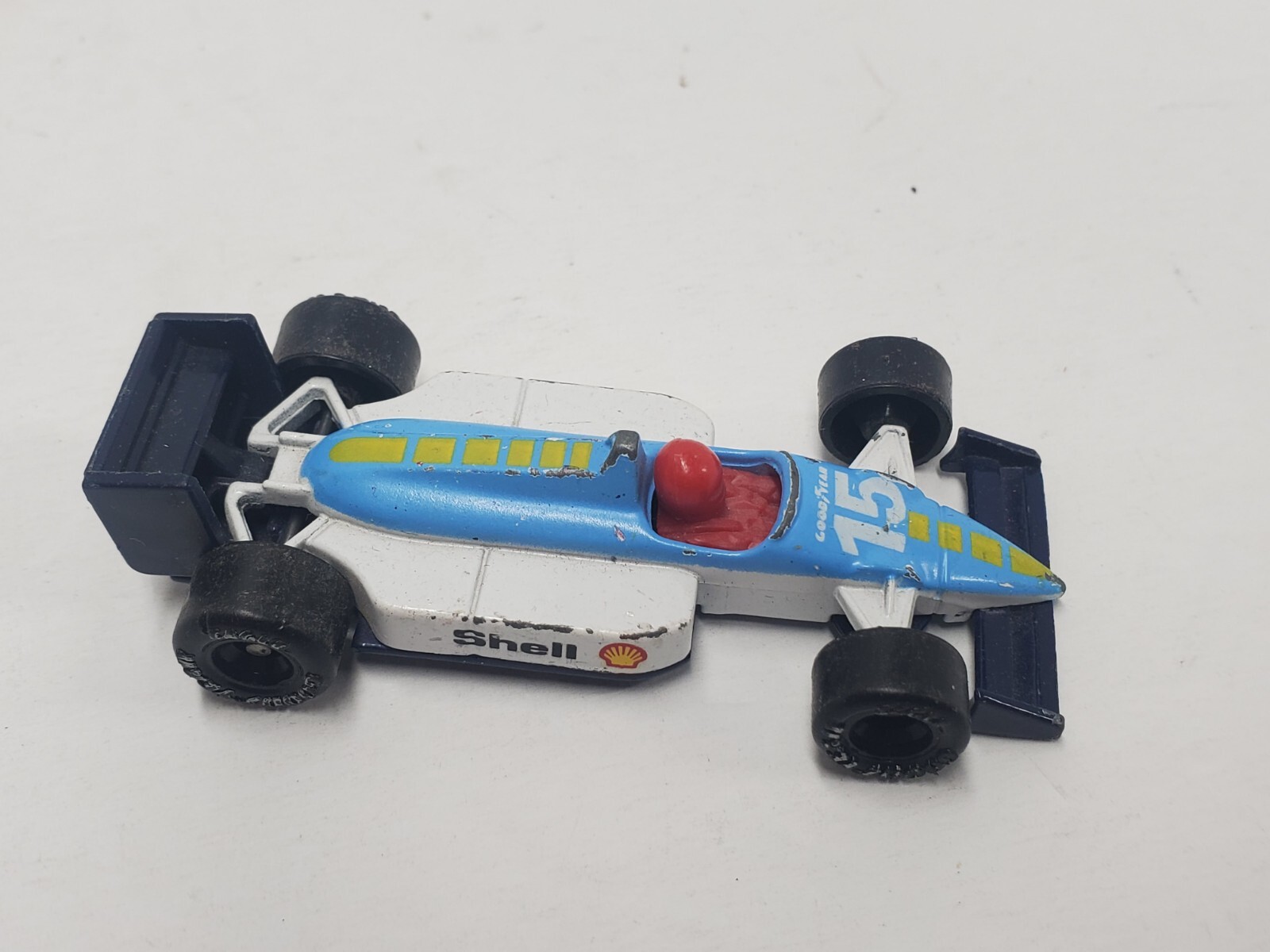 Vintage 1988 Matchbox Superfast #15 Grand Prix Racing Car Blue White ...
