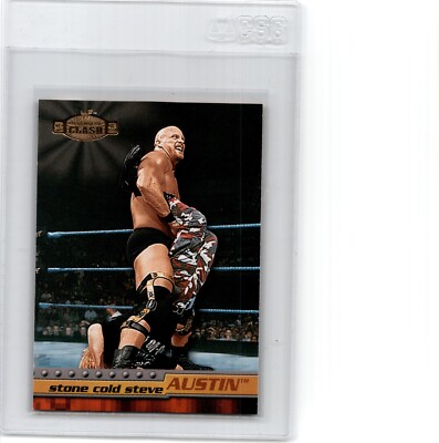 2001 WWF Fleer Clash Stone Cold Steve Austin #9 | eBay
