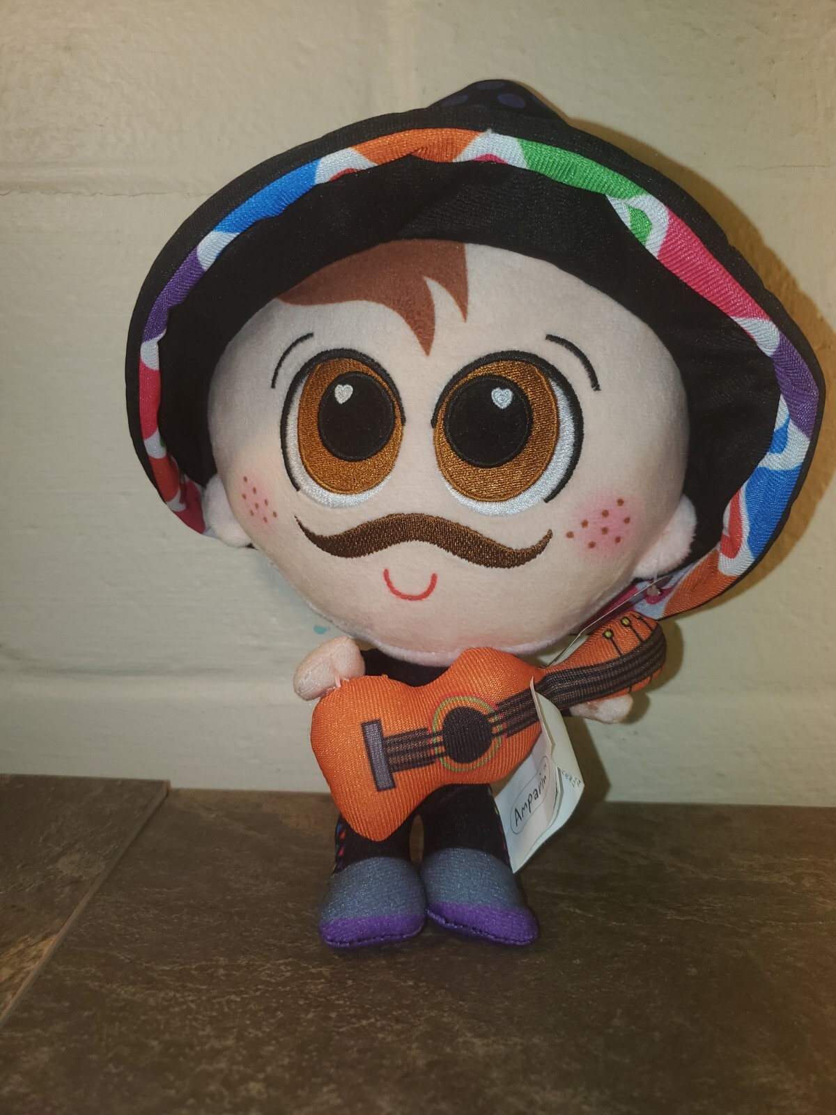 Brand New - Fiesta Plush - Guitar Playing Man - Large Hat - 12" New w ...