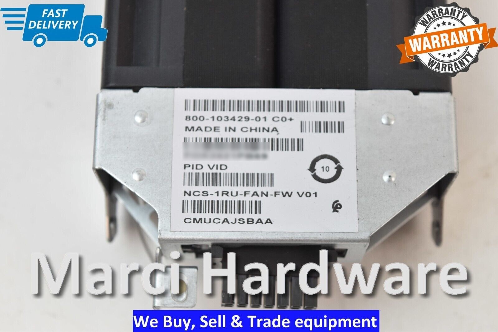 Cisco NCS-1RU-FAN-FW Port-Side Intake Airflow Fan Module For NCS 5501 ...