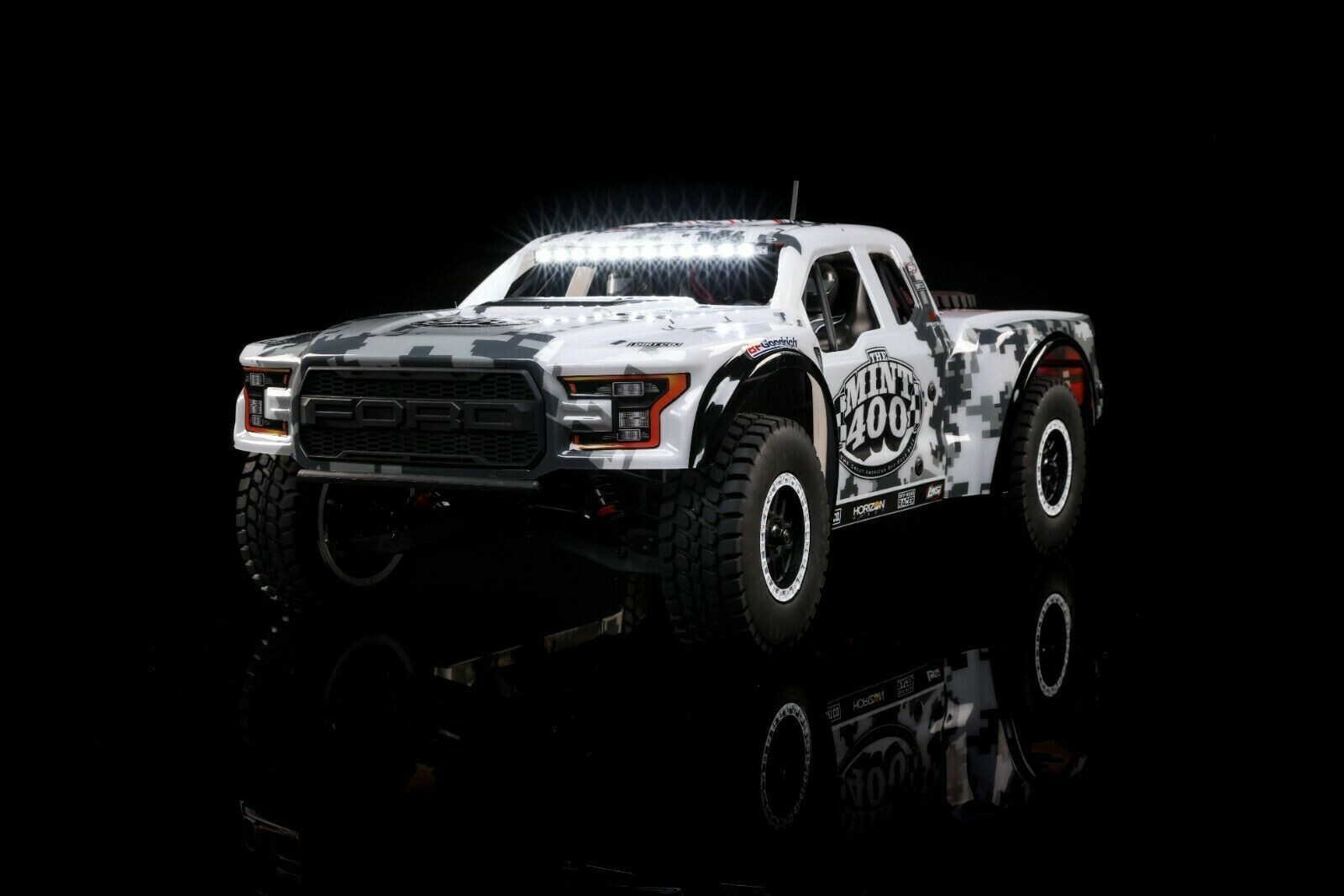 Losi Mint 400 Baja Rey Truck Limited Edition Snow White RC Truck ...