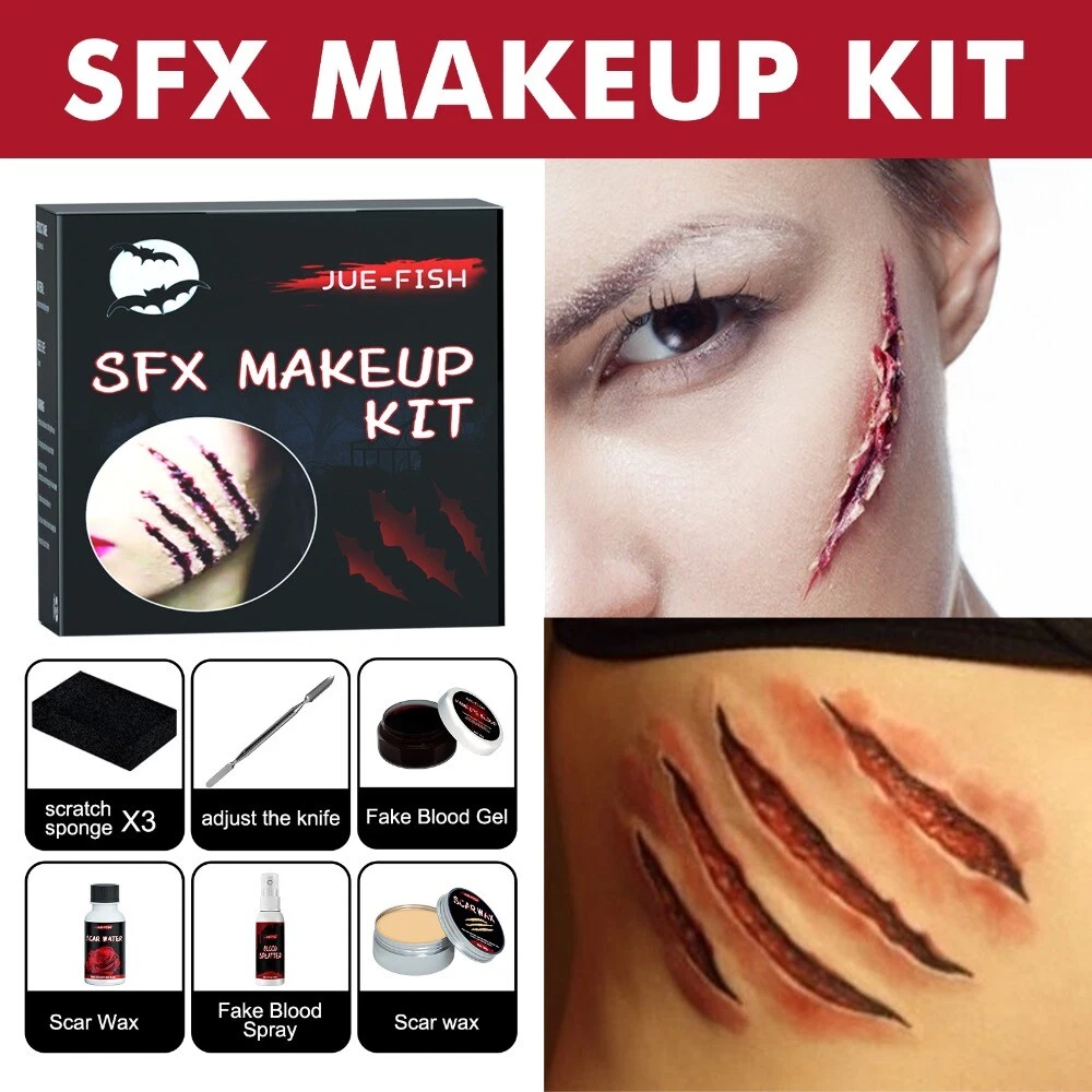 Scarred Face Makeup