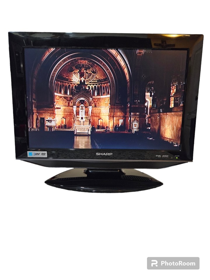 Sharp Liquid Crystal TV 19" DVD Combo LCD Model LC-19AD22U Remote ...