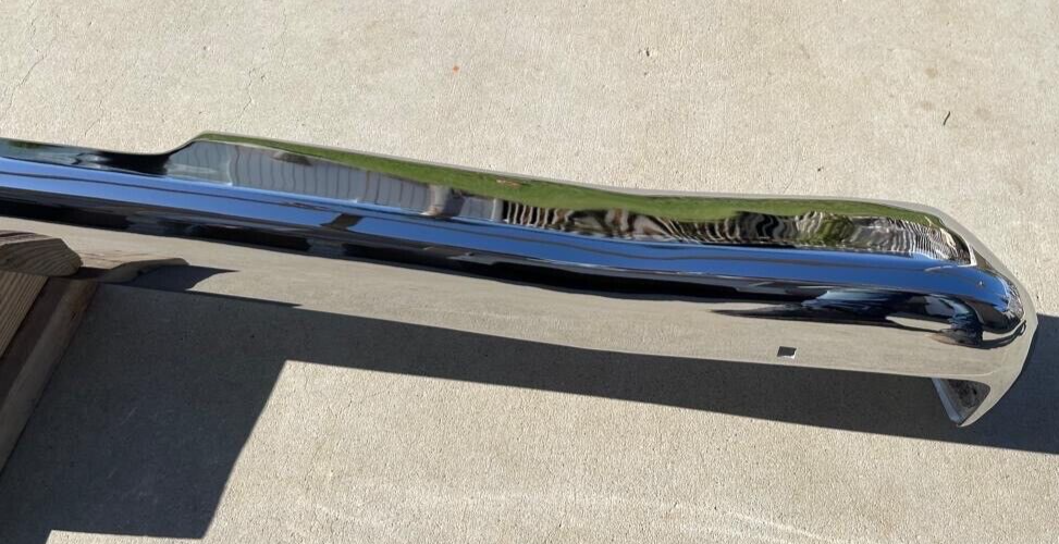 1972 AMC Gremlin X Rear Bumper | Triple Plated Chrome | OEM | Vintage Part