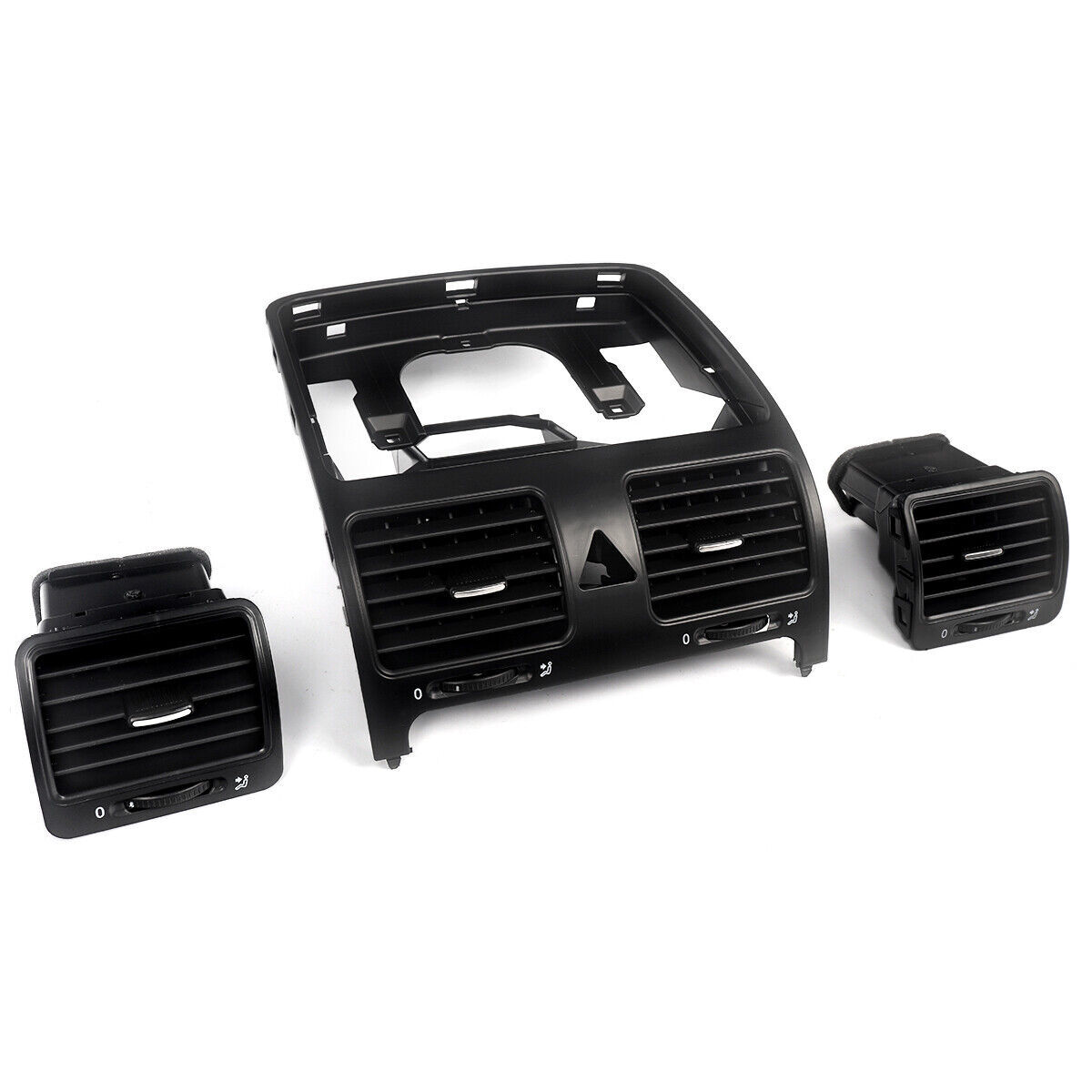 3X Dashboard Center Air A/C Vent Outlet Set For VW Jetta GTI Golf MK5 ...