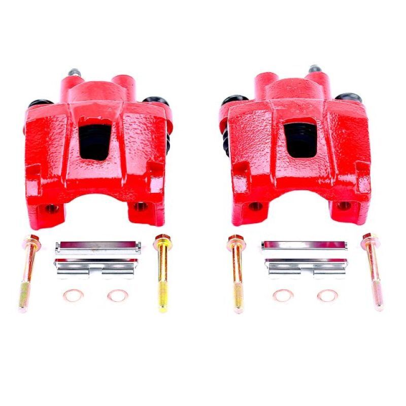 Power Stop 02-10 Ford Explorer Rear Red Calipers w/o Brackets - Pair | eBay