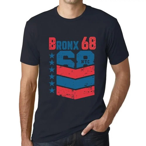 Men's Graphic T-Shirt Bronx 68 68th Birthday Anniversary 68 Year Old ...