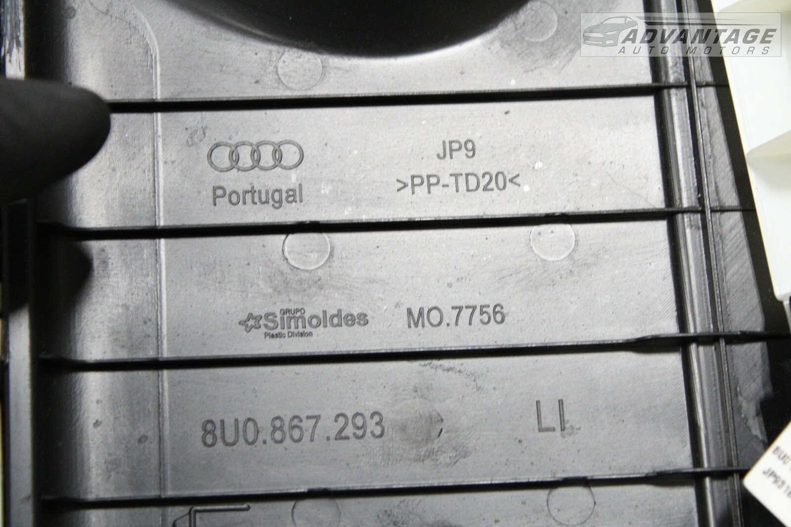 2015-2018 AUDI Q3 CENTER LEFT DRIVER SIDE B PILLAR UPPER COVER PANEL ...