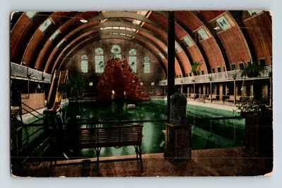 a11 Vintage Postcard 1908 Natatorium Indoor Pool Boise Idaho 249a | eBay