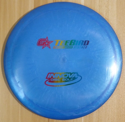 Innova GStar Teebird (Blue, 164g) - Rainbow Stamp / Disc Golf Fairway ...