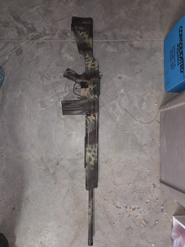 Classic Army MSG-90 Airsoft AEG, Camo Paint Job, Upgraded Gearbox | eBay