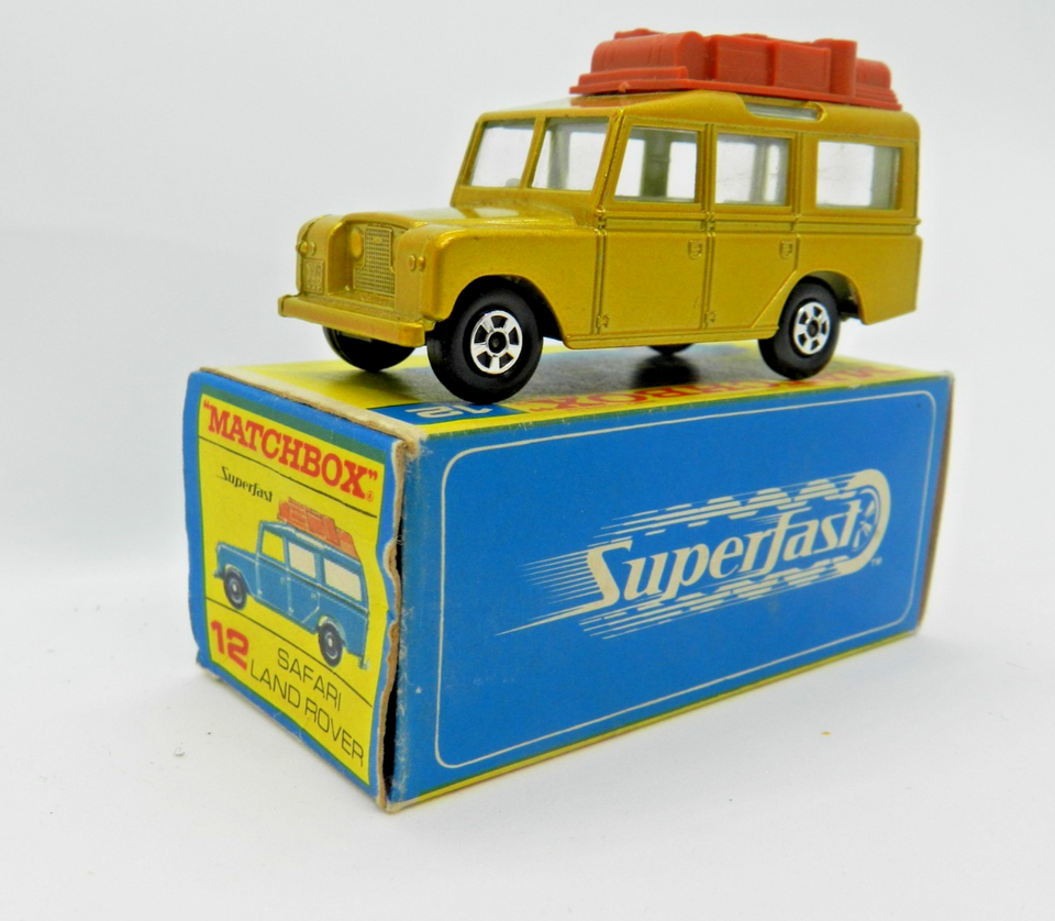 Matchbox Superfast Boxed no 12 Land Rover | eBay UK
