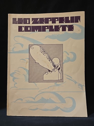 Vintage Led Zeppelin Complete Guitar Song Book 1973 Warner Bros Tabs 40 ...