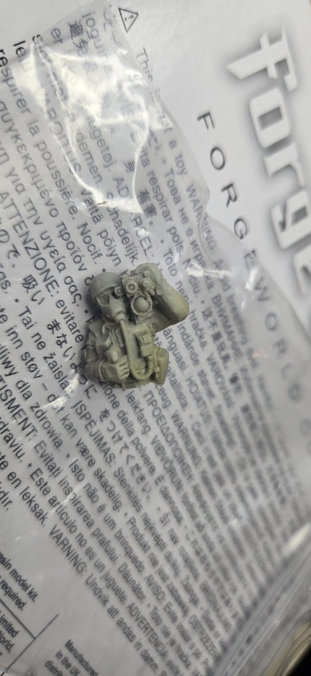 Stormblade Tank Commander Forge World Ultra Rare Limited Resin Ace 40k ...