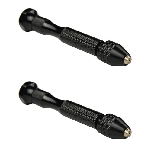 2 Pieces Mini Hand Drill Small Bits Polymer Clay Tools Model Crafting ...