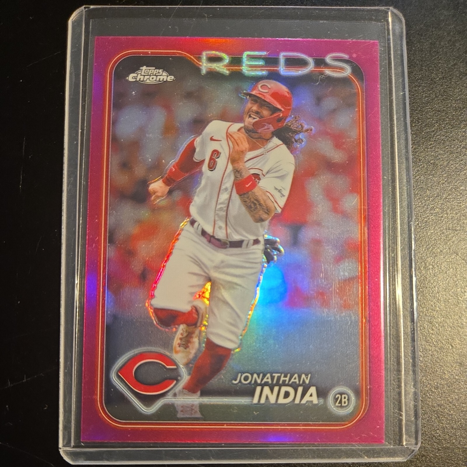 2024 Topps Chrome - Negative Refractor #185 Jonathan India | eBay