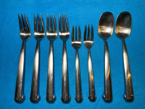 Joseph Abboud CONTEMPO 4 Dinner Forks, 2 Salad Forks, 2 Soup Spoons Stainless | eBay