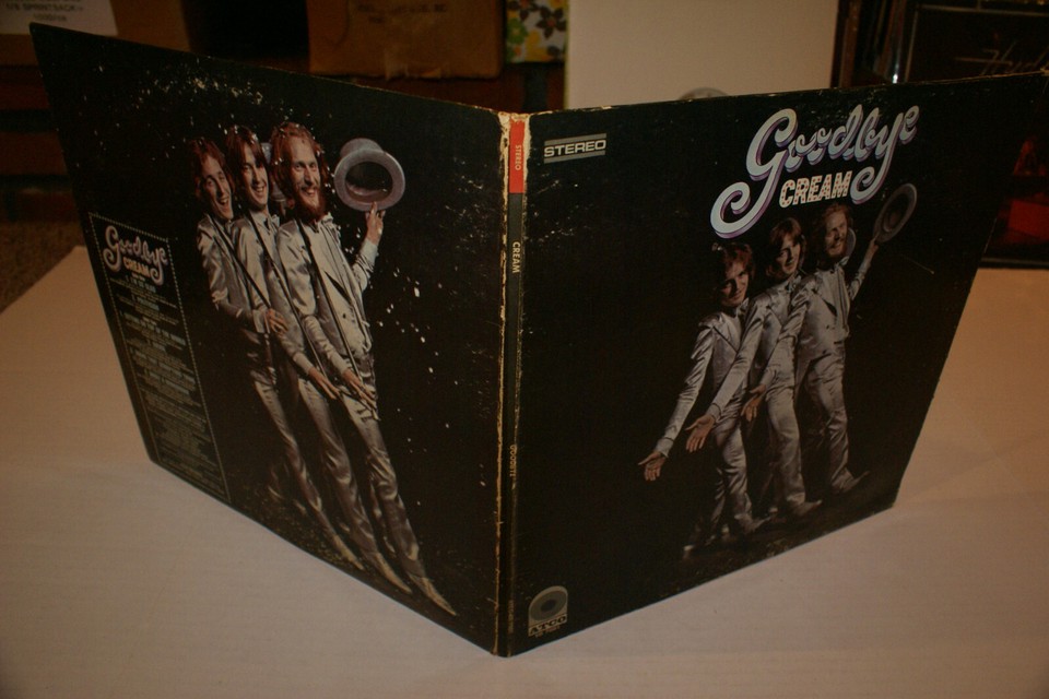 Cream Goodbye vinyl ATCO Record Ginger Baker Eric Clapton GF LP 1969 ...