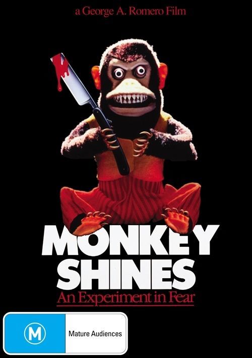 MONKEY SHINES (DVD,1988)2009 GEORGE A ROMERO RARE GENUINE - NEW+SEALED ...
