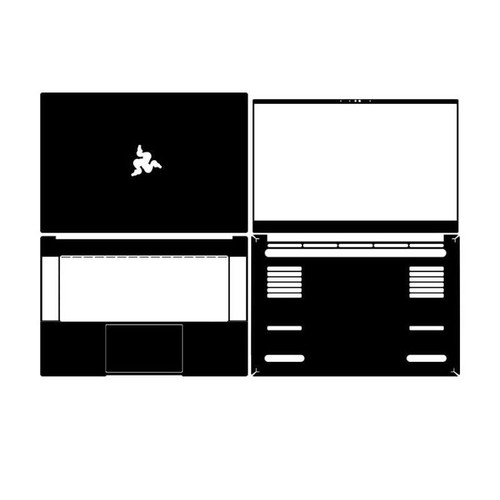 Laptop Sticker Skin Protector Guard For Razer blade 15 RZ09-0421 2022 ...