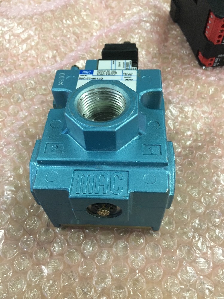 MAC 56C-77-501JD VACUUM FLOW CONTROL VALVE w/ 130B-501JB SOLENOID | eBay