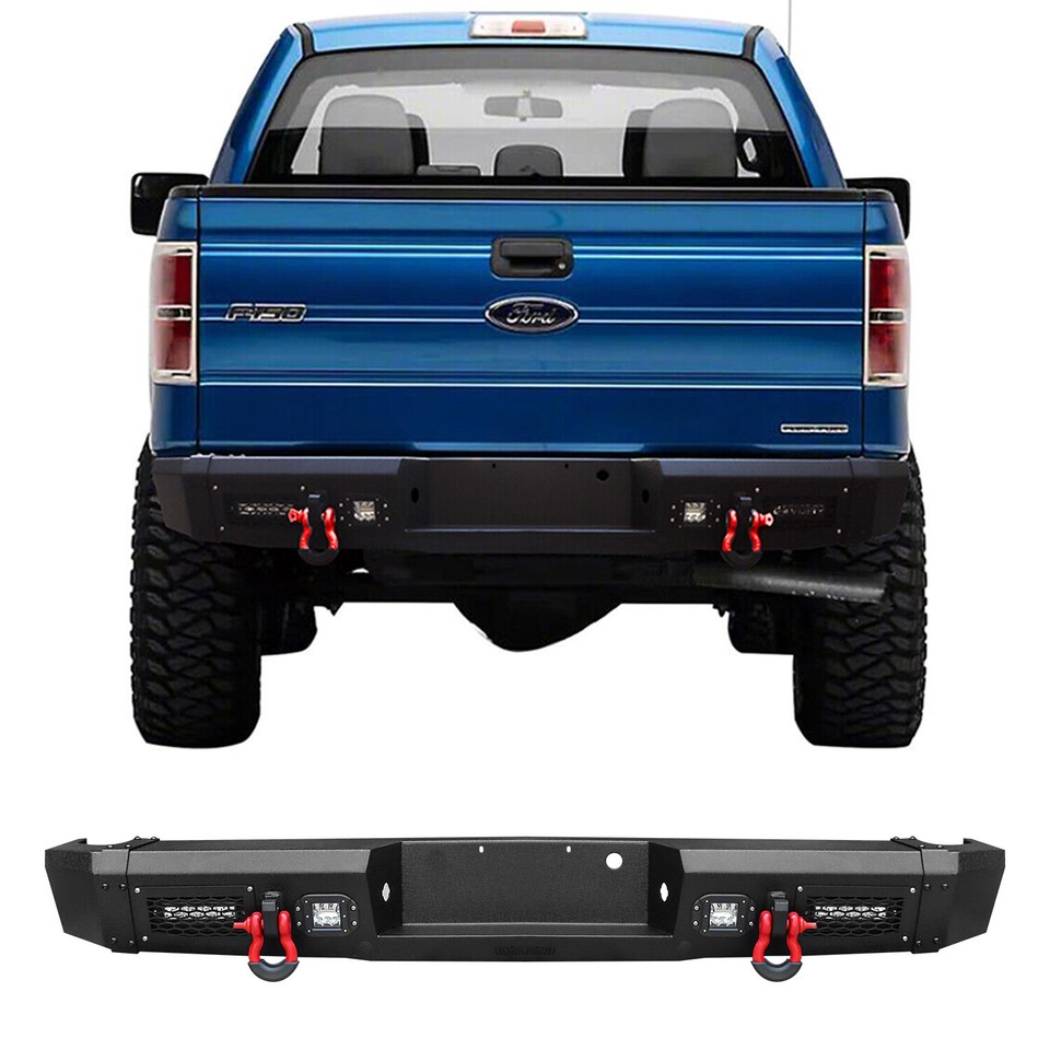 Fits 2010-2014 Ford F-150 SVT Raptor Steel Front Rear Bumper w/Winch ...