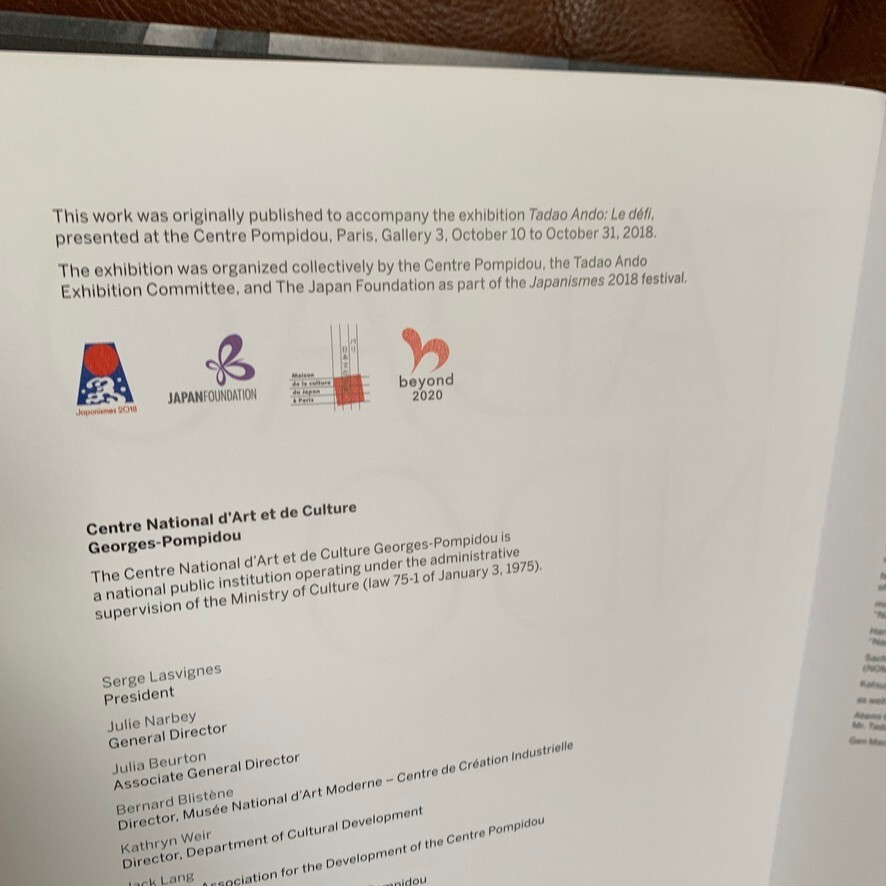 Tadao Ando Endeavors Architecture Book English Ver 2019 Large Picture Exhibition 9782080204042| eBay