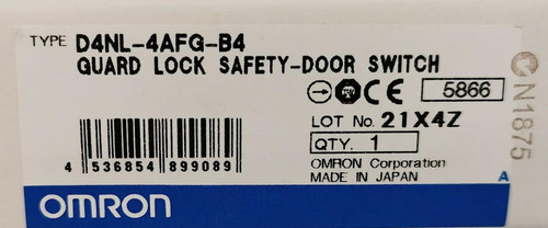 NEW Omron D4NL-4AFG-B4 Safety Door Electromagnetic Lock | eBay