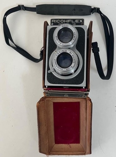 Vintage Ricohflex Model VII Film Camera With Case From Japan. | eBay