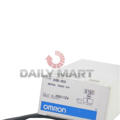 New OMRON Automation and Safety D5B-1513 Wobble Spring Wire Snap Action ...