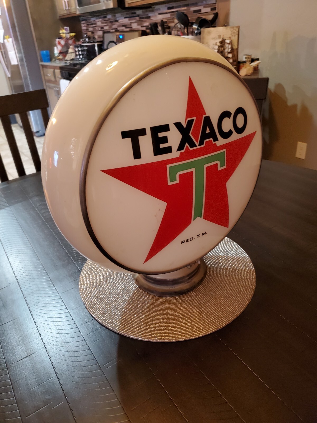 Original 1930s Texaco Globe | eBay