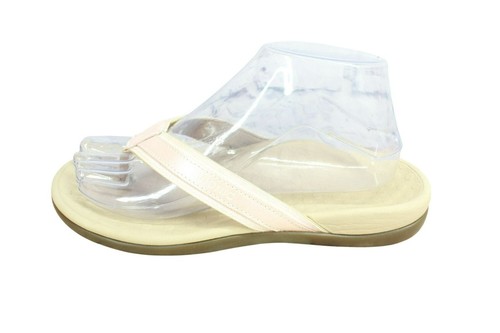 Vionic Tide Women's Pink Canvas Slip On Casual Thong Flip Flop Sandals ...