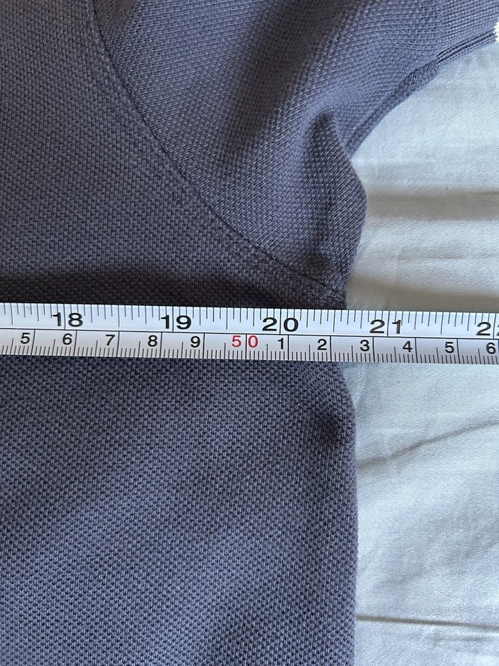 Fred Perry Men’s Polo Shirt: Pewter Grey Size M/L VGC FREE POSTAGE ...