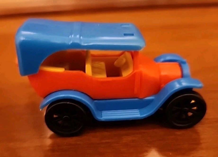 Vintage 1950s Bruder Mini Model T Car Snap Together Plastic West ...