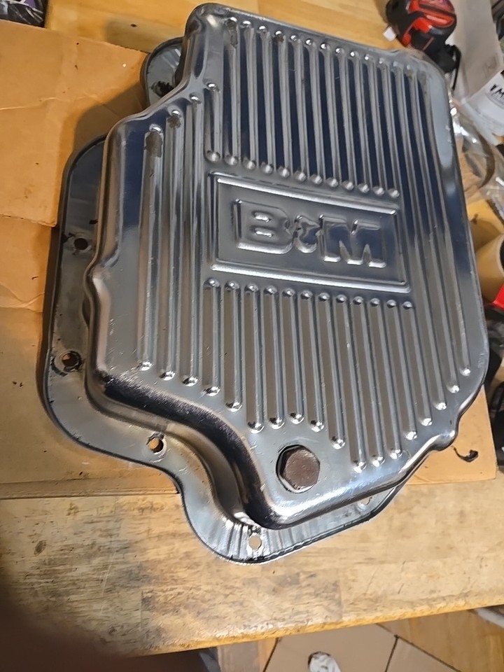 1967-69 Camaro Turbo 400 Trans Oil Pan B&M TH400 Transmission Pan W ...