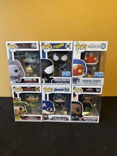 FUNKO POP LOT 6 PACK: INCLUDES RARE POPS | eBay