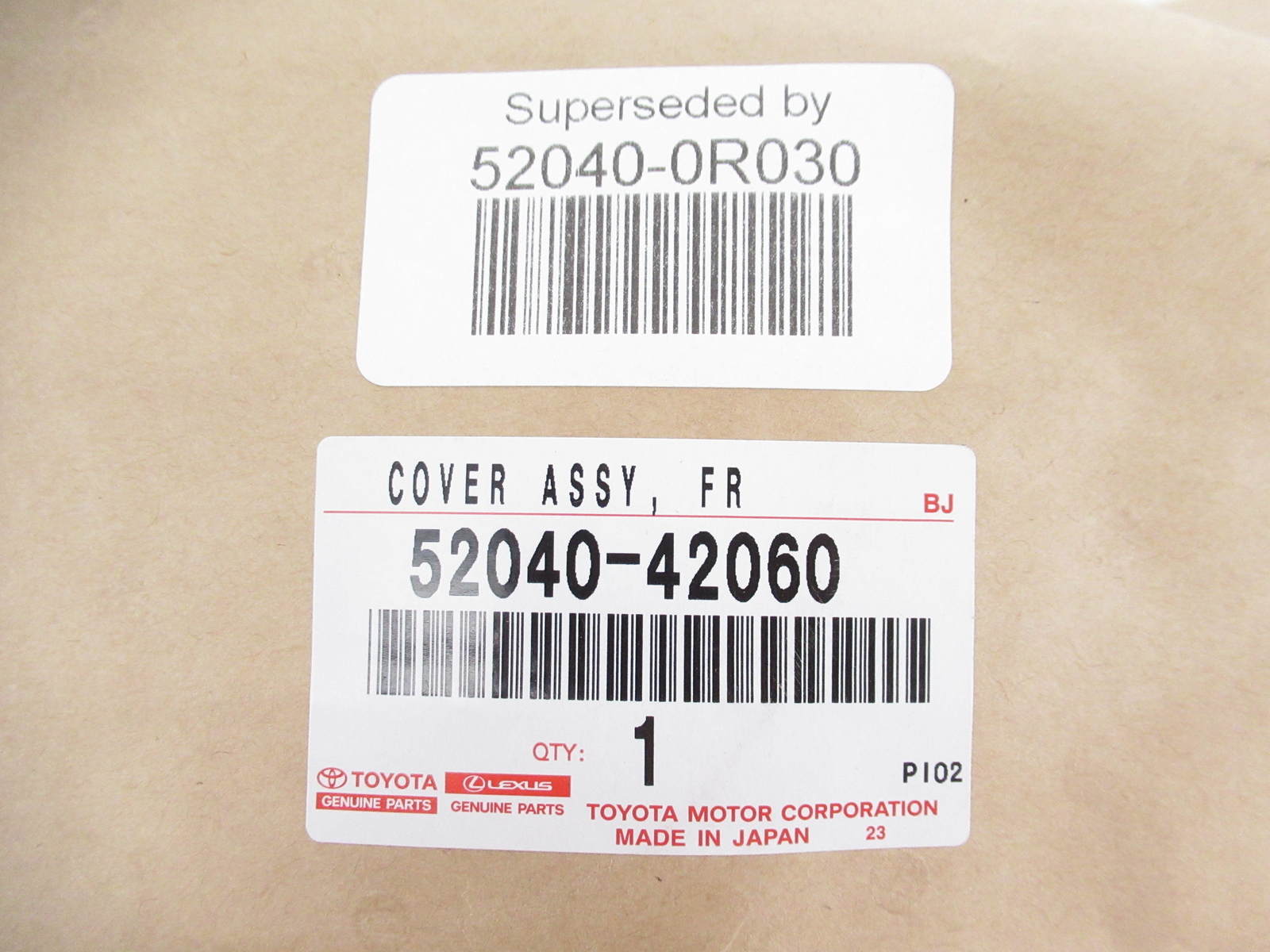 Genuine OEM Toyota 52040-0R030 Driver Side Fog Lamp Bezel Trim 2015 ...