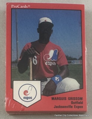 Complete Minor League Team Set / 1989 ProCards Jacksonville Expos ...