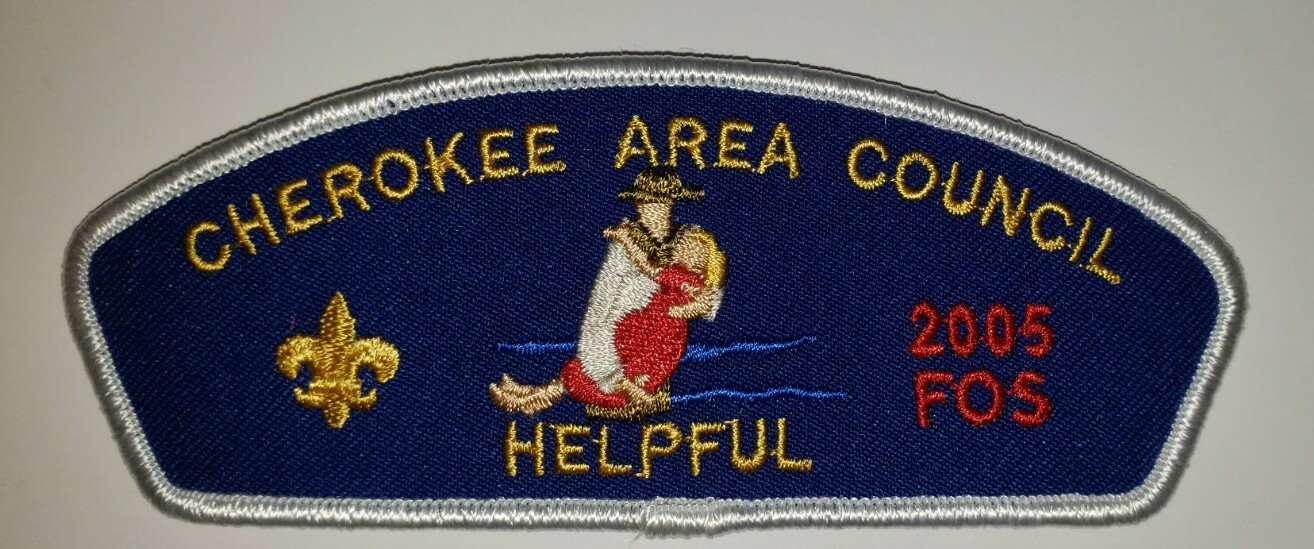 Boy Scout Cherokee Area Council Oklahoma 2005 FOS Helpfup CSP | eBay
