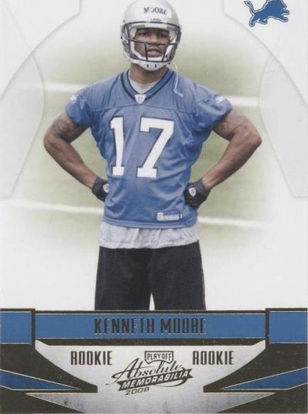 2008 Playoff Absolute Memorabilia - Retail #205 Kenneth Moore /799 (RC ...