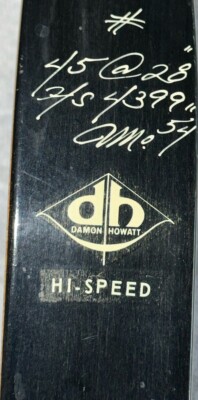 Damon Howatt Hi-Speed Recurve Bow RH 54" & 45 Pounds, 22 Cedar Arrows ...