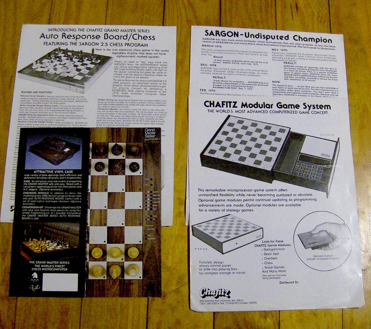 1970s Electronic Chess Game