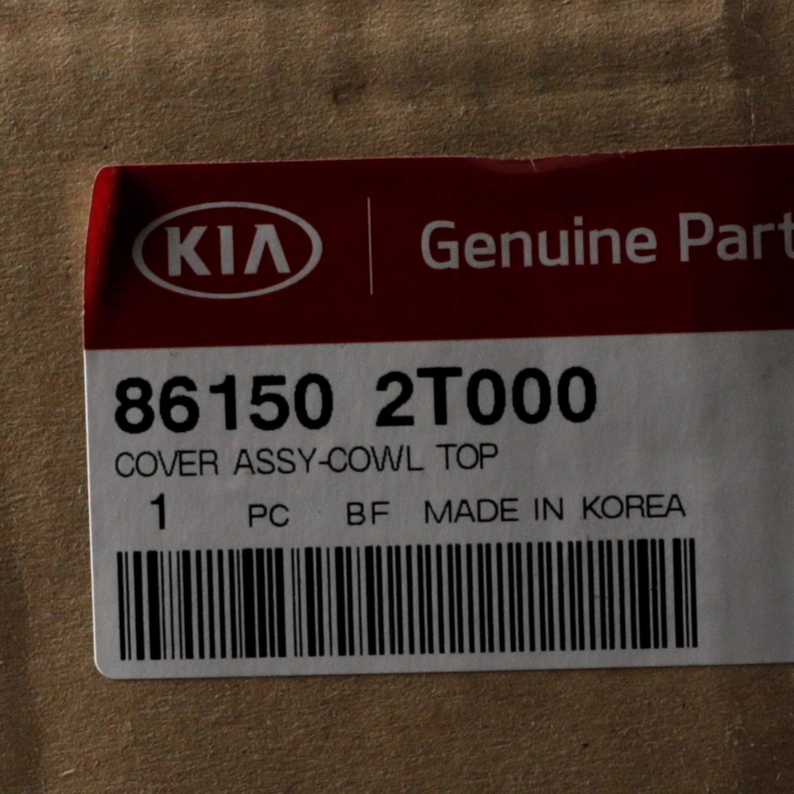 OEM NEW Cowl Grille Panel Windshield Wiper Motor Cover 11-16 Optima ...