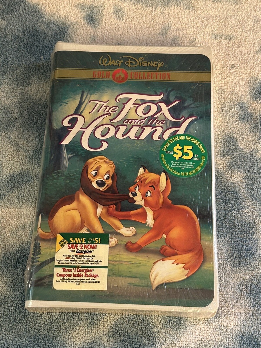 The Fox And The Hound Vhs Tape