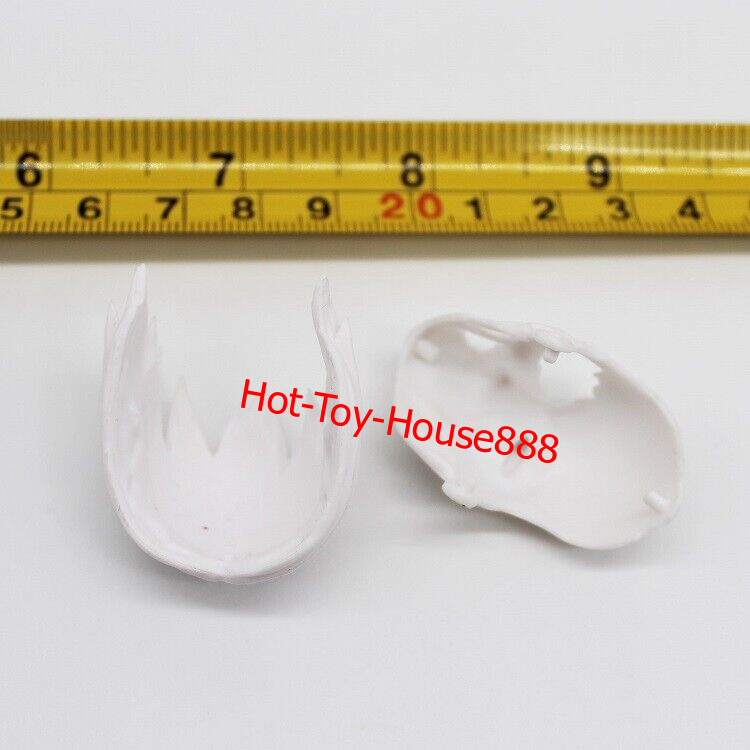 1/6 Scale White Robot Mask Model for 12" Action Figure Props Soldier ...