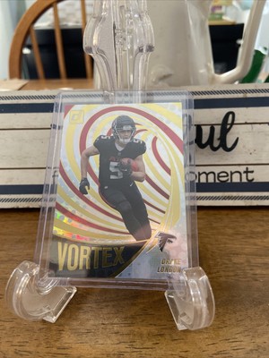 2022 Panini NFL Donruss Football Vortex Drake London RC VTX-19 Atlanta ...
